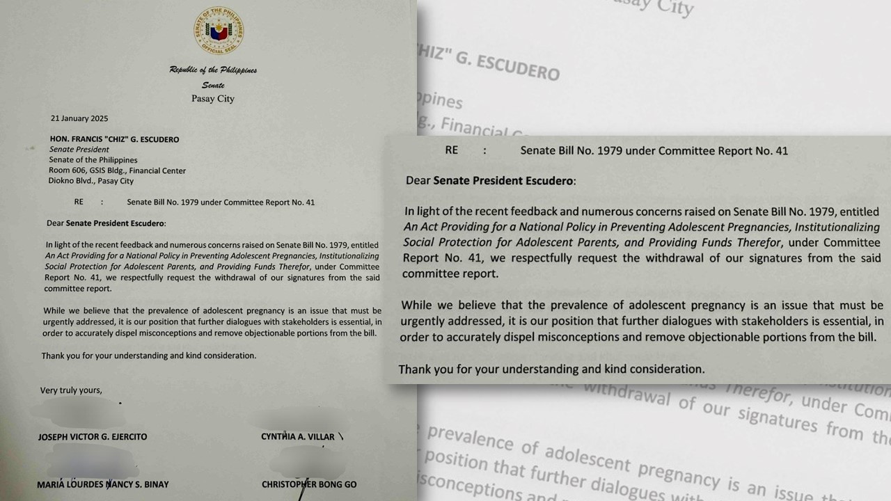 4 na senador, binawi ang lagda sa committee report ng kontrobersyal na ...