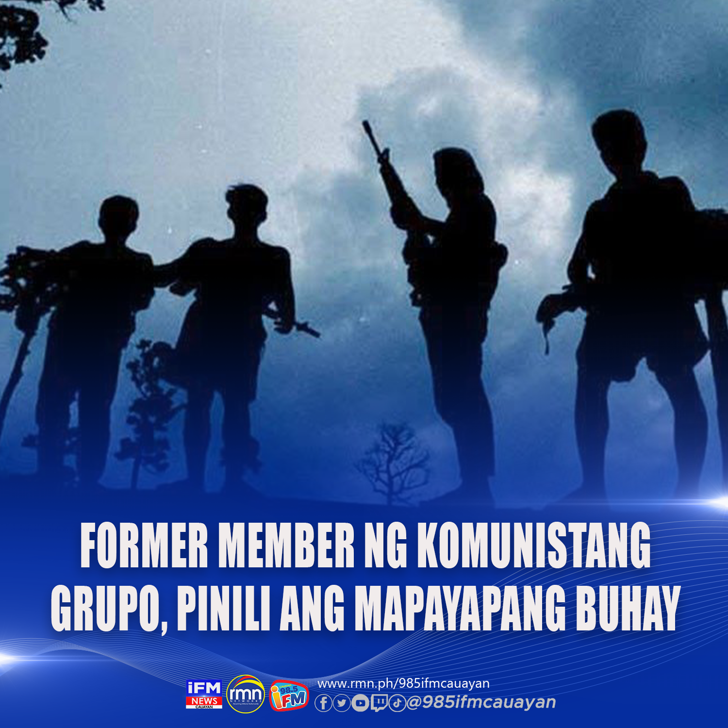 FORMER MEMBER NG KOMUNISTANG GRUPO, PINILI ANG MAPAYAPANG BUHAY - RMN Networks