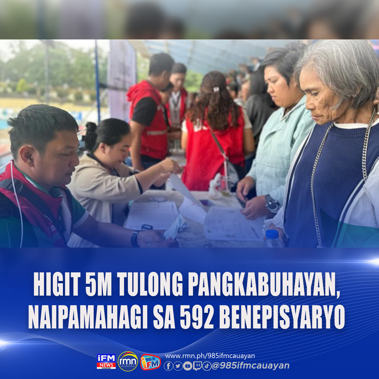 HIGIT 5M TULONG PANGKABUHAYAN, NAIPAMAHAGI SA 592 BENEPISYARYO - RMN Networks