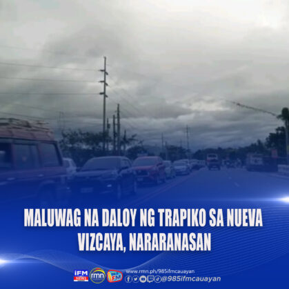 MALUWAG NA DALOY NG TRAPIKO SA NUEVA VIZCAYA, NARARANASAN - RMN Networks