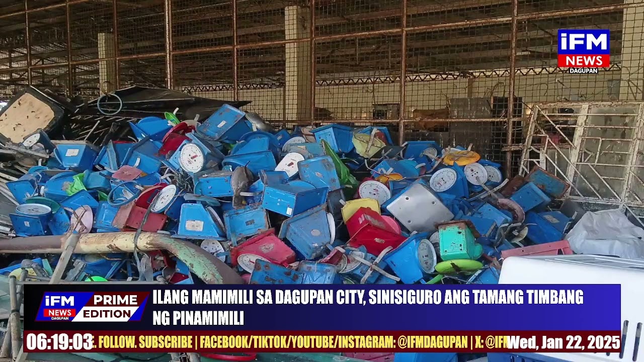 ILANG MAMIMILI SA DAGUPAN CITY, SINISIGURO ANG TAMANG TIMBANG NG PINAMIMILI - RMN Networks