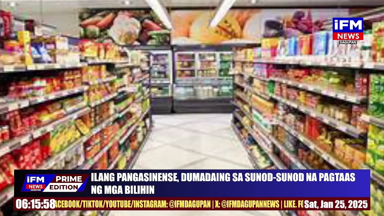 ILANG PANGASINENSE, DUMADAING SA SUNOD-SUNOD NA PAGTAAS NG MGA BILIHIN - RMN Networks