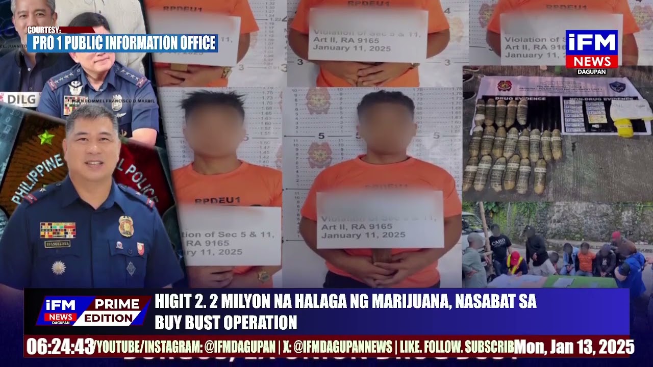 HIGIT 2. 2 MILYON NA HALAGA NG MARIJUANA, NASABAT SA BUY BUST OPERATION - RMN Networks
