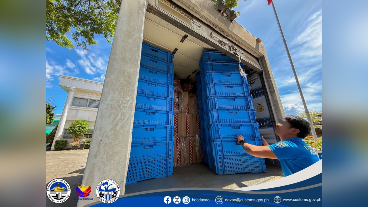 Milyong pisong halaga ng smuggled na sigarilyo, nasabat ng BOC - RMN Networks