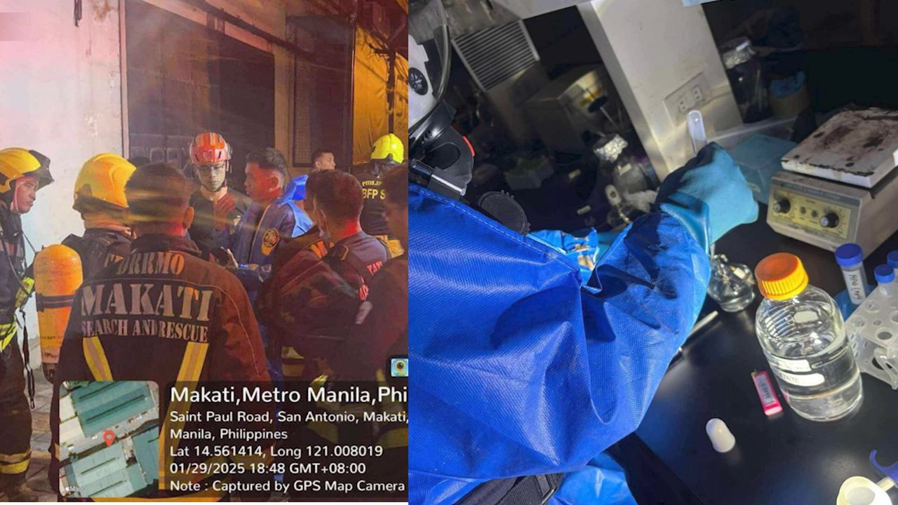 Sunog sa Muntinlupa City, fire under control na; 6 na estudyante ...