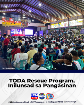 TODA RESCUE PROGRAM, INILUNSAD SA PANGASINAN - RMN Networks