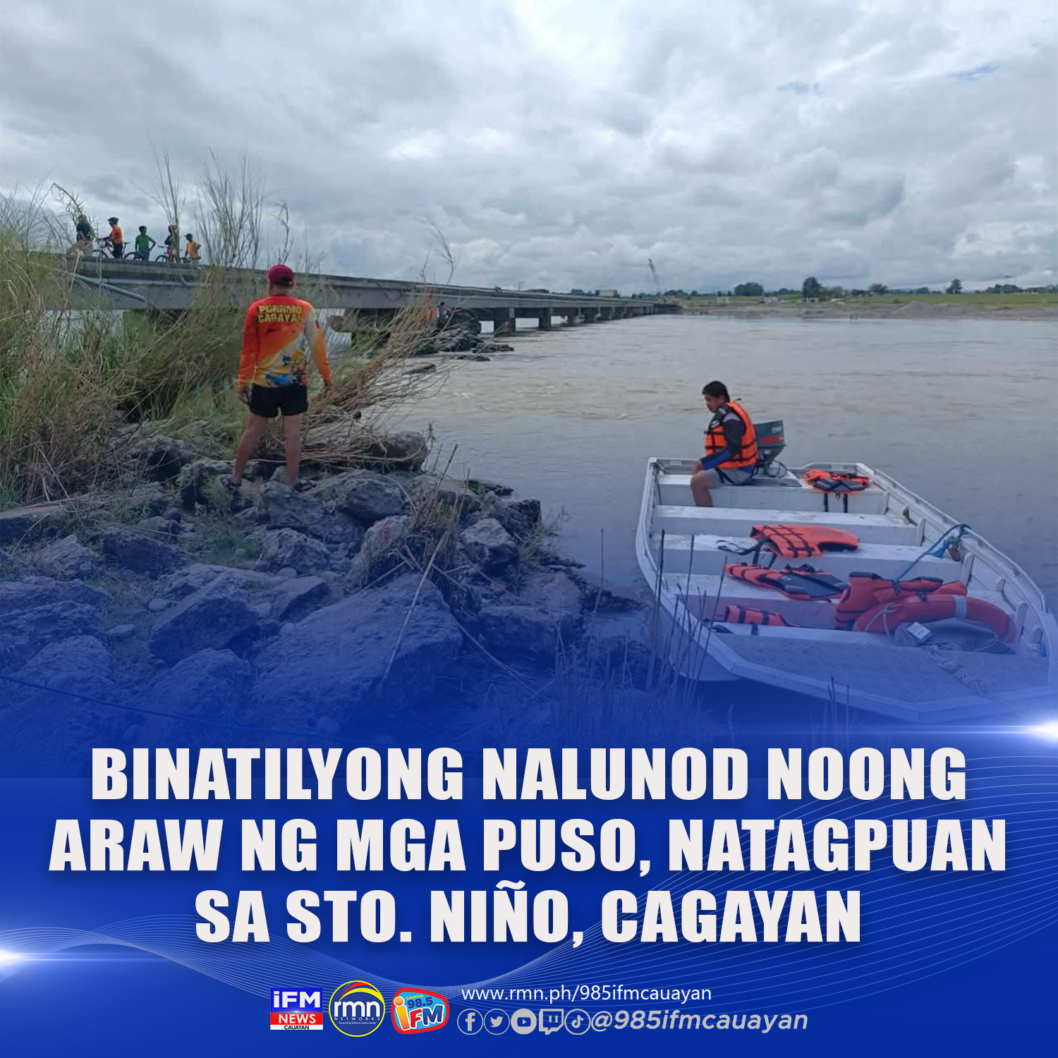 BINATILYONG NALUNOD NOONG ARAW NG MGA PUSO, NATAGPUAN SA STO. NIÑO, CAGAYAN - RMN Networks