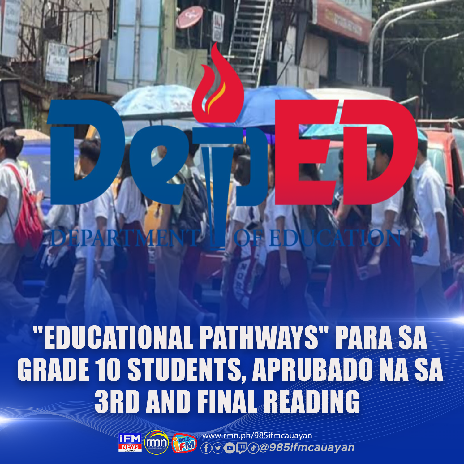 "𝗘𝗗𝗨𝗖𝗔𝗧𝗜𝗢𝗡𝗔𝗟 𝗣𝗔𝗧𝗛𝗪𝗔𝗬𝗦" 𝗣𝗔𝗥𝗔 𝗦𝗔 𝗚𝗥𝗔𝗗𝗘 𝟭𝟬 𝗦𝗧𝗨𝗗𝗘𝗡𝗧𝗦, 𝗔𝗣𝗥𝗨𝗕𝗔𝗗𝗢 𝗡𝗔 𝗦𝗔 𝟯𝗥𝗗 𝗔𝗡𝗗 𝗙𝗜𝗡𝗔𝗟 𝗥𝗘𝗔𝗗𝗜𝗡𝗚 - RMN ...