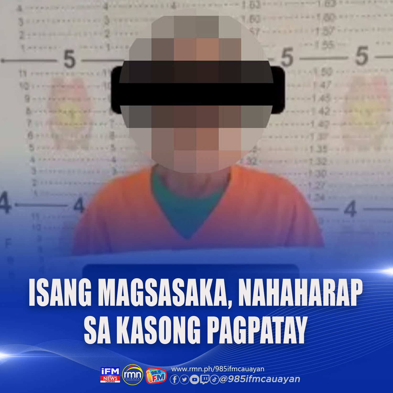 ISANG MAGSASAKA, NAHAHARAP SA KASONG PAGPATAY - RMN Networks