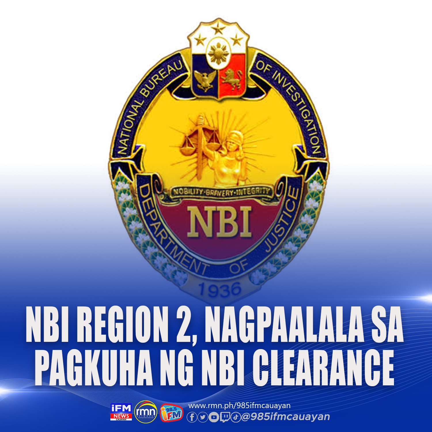 NBI REGION 2, NAGPAALALA SA PAGKUHA NG NBI CLEARANCE - RMN Networks