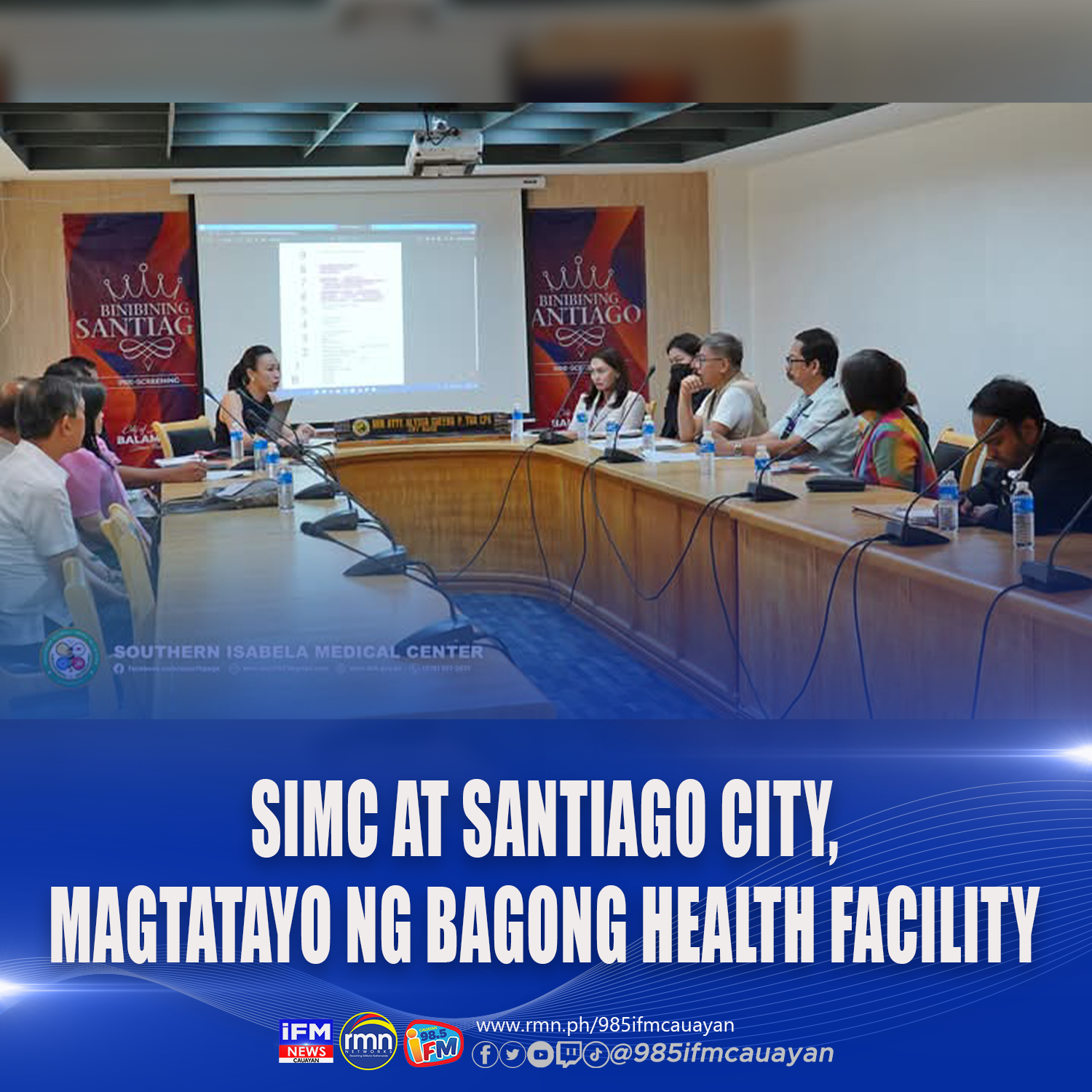 SIMC AT SANTIAGO CITY, MAGTATAYO NG BAGONG HEALTH FACILITY - RMN Networks