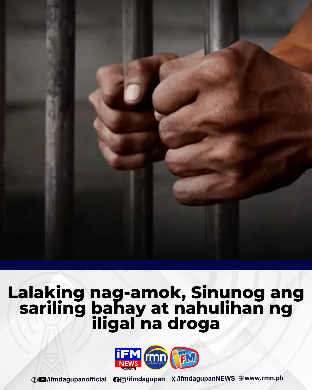 LALAKING NAG-AMOK, SINUNOG ANG SARILING BAHAY AT NAHULIHAN NG ILIGAL NA ...