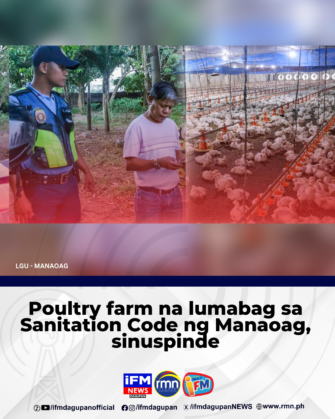 POULTRY FARM NA LUMABAG SA SANITATION CODE NG MANAOAG, SINUSPINDE - RMN ...