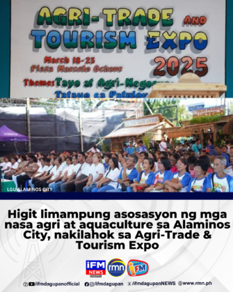 HIGIT LIMAMPUNG ASOSASYON NG MGA NASA AGRI AT AQUACULTURE SA ALAMINOS CITY, NAKILAHOK SA AGRI ...