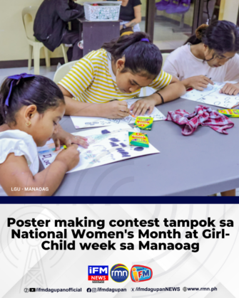POSTER MAKING CONTEST TAMPOK SA NATIONAL WOMEN'S MONTH AT GIRL-CHILD ...