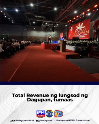 TOTAL REVENUE NG LUNGSOD NG DAGUPAN, TUMAAS - RMN Networks