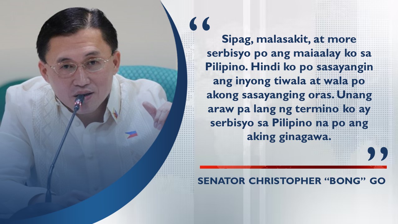 Senador, tiniyak na uunahin ang mga panukala para sa pangangailangan ng ...