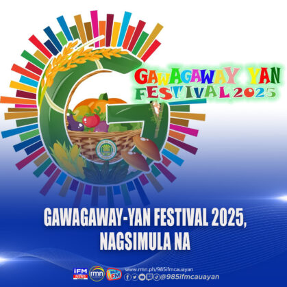 GAWAGAWAY-YAN FESTIVAL 2025, NAGSIMULA NA - RMN Networks