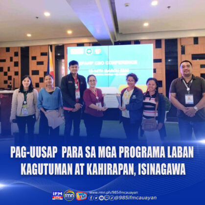 𝗣𝗔𝗚-𝗨𝗨𝗦𝗔𝗣 𝗣𝗔𝗥𝗔 𝗦𝗔 𝗠𝗚𝗔 𝗣𝗥𝗢𝗚𝗥𝗔𝗠𝗔 𝗟𝗔𝗕𝗔𝗡 𝗞𝗔𝗚𝗨𝗧𝗨𝗠𝗔𝗡 𝗔𝗧 𝗞𝗔𝗛𝗜𝗥𝗔𝗣𝗔𝗡, 𝗜𝗦𝗜𝗡𝗔𝗚𝗔𝗪𝗔 ...