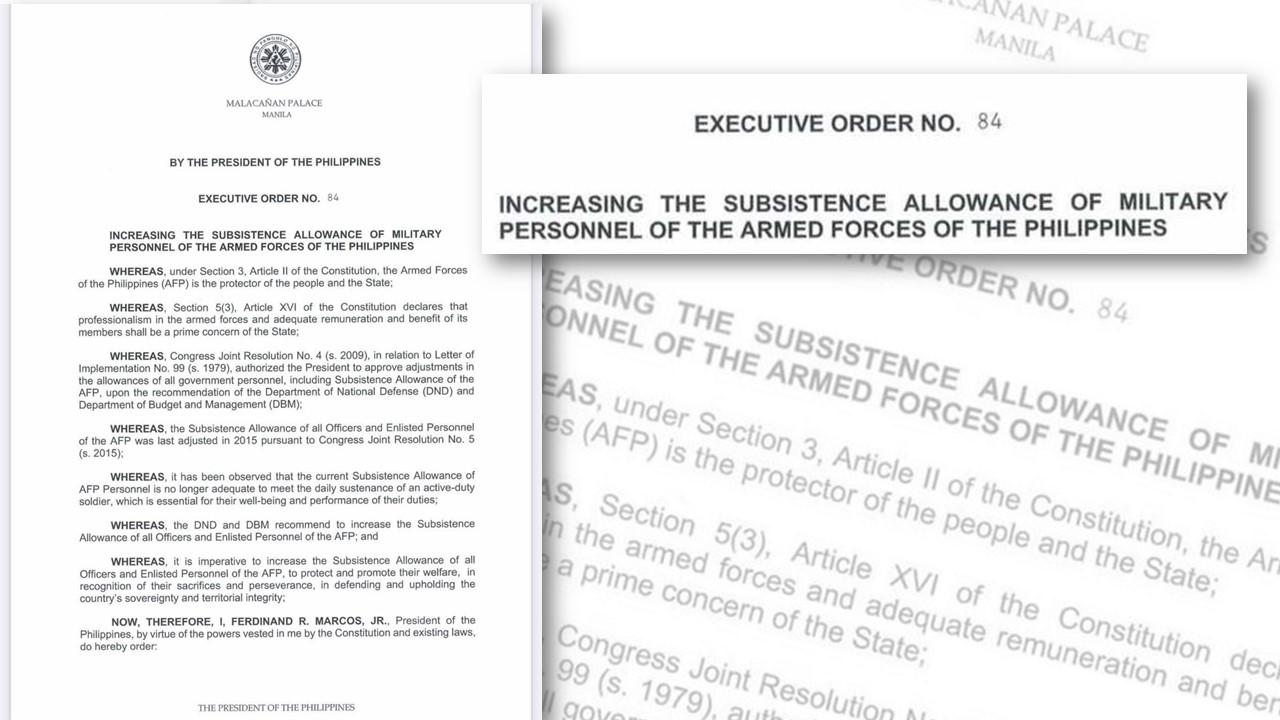 Dagdag na subsistence allowance para sa mga sundalo, ipinag-utos ni PBBM - RMN Networks