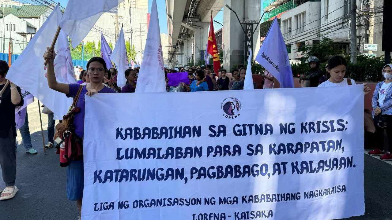 Grupo ng mga kababaihan, nagkasa ng kilos-protesta sa Maynila - RMN ...