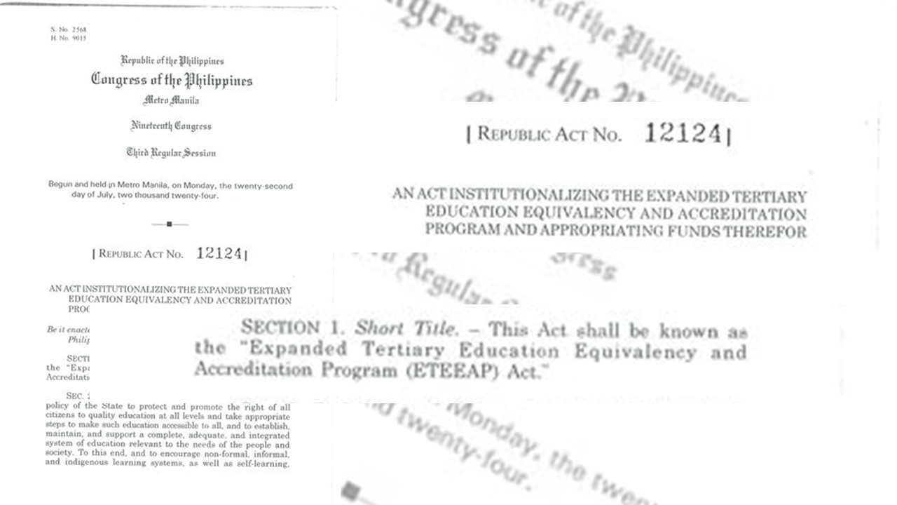 Alternative Education Program, nilagdaan na bilang batas - RMN Networks