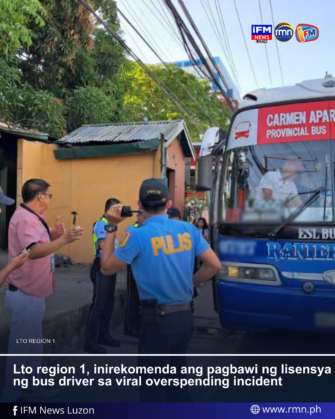 LTO REGION 1, INIREKOMENDA ANG PAGBAWI NG LISENSYA NG BUS DRIVER SA ...