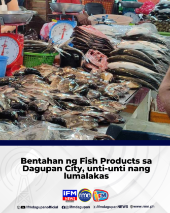 BENTAHAN NG FISH PRODUCTS SA DAGUPAN CITY, UNTI-UNTI NANG LUMALAKAS ...