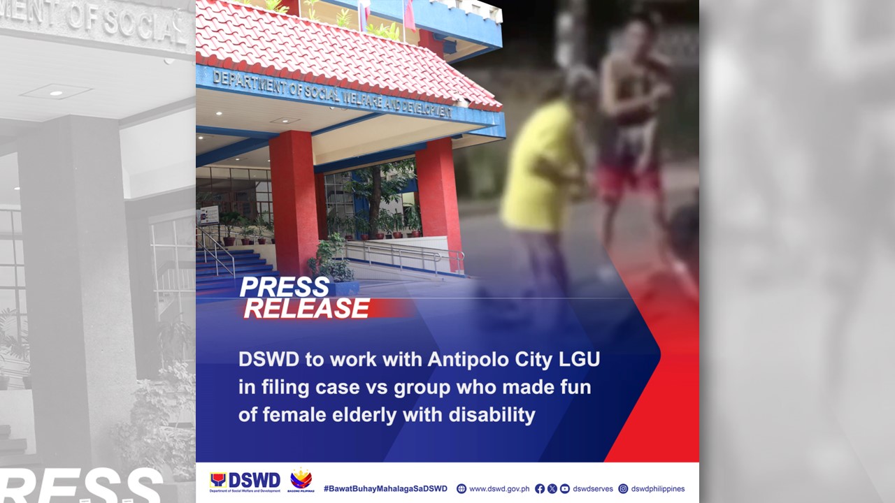 DSWD, nakipag-ugnayan na sa Antipolo City LGU para sa pagsasampa ng kaso laban sa grupong ...