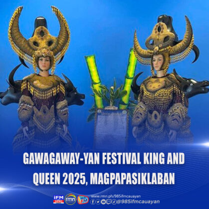 GAWAGAWAY-YAN FESTIVAL KING AND QUEEN 2025, MAGPAPASIKLABAN - RMN Networks