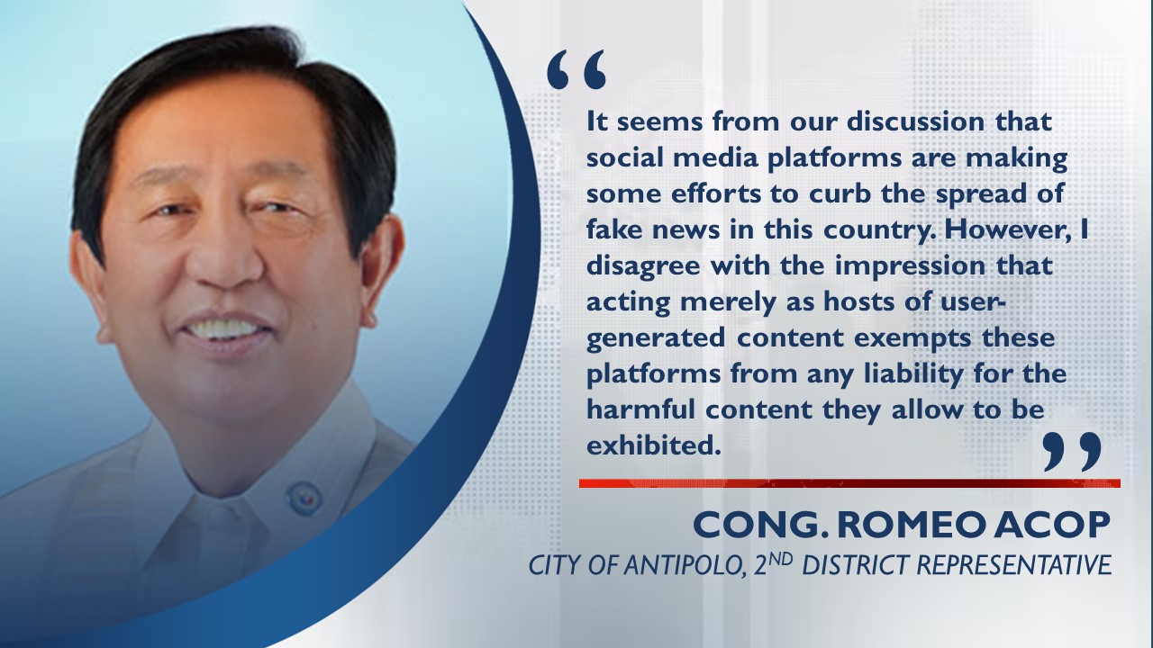 Pananagutan ng social media platforms sa mga mapanganib na content ...