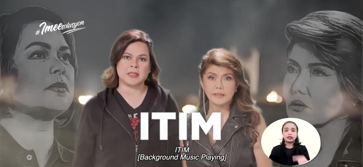 PNP, pumalag din sa kulay "ITIM" campaign ads ni Sen. Imee Marcos at VP ...