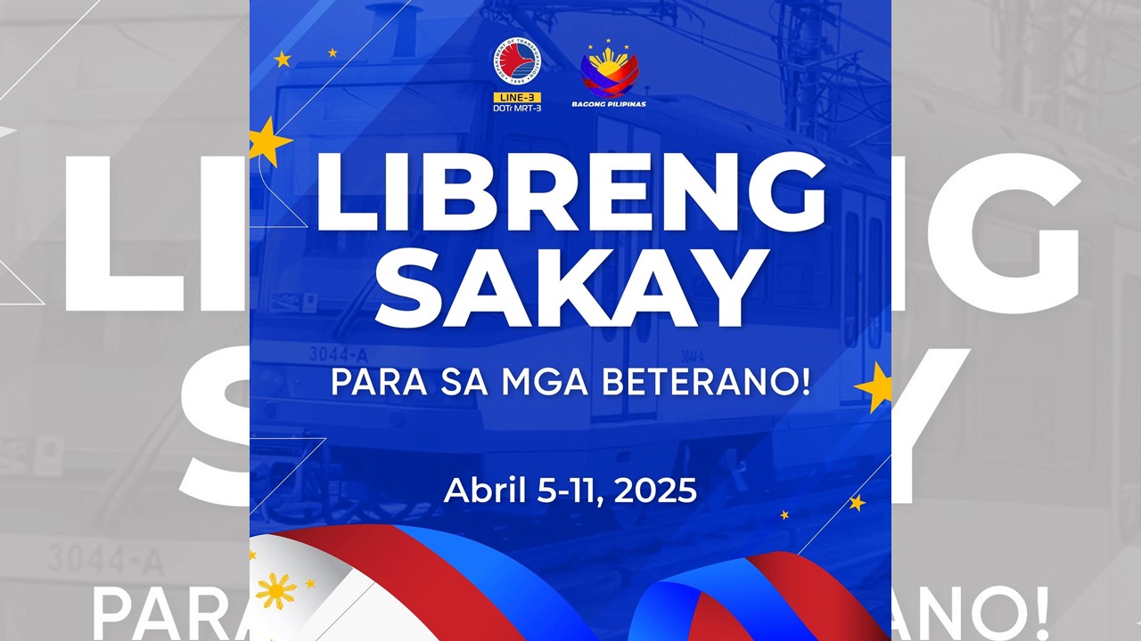 MRT-3, may handog na isang linggong libreng sakay para sa mga beterano - RMN Networks