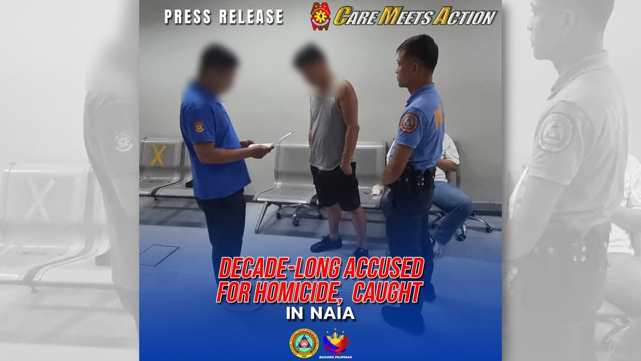 Lalaking 10 taon nang wanted, arestado kasabay ng pagbabalik nito sa Pilipinas - RMN Networks