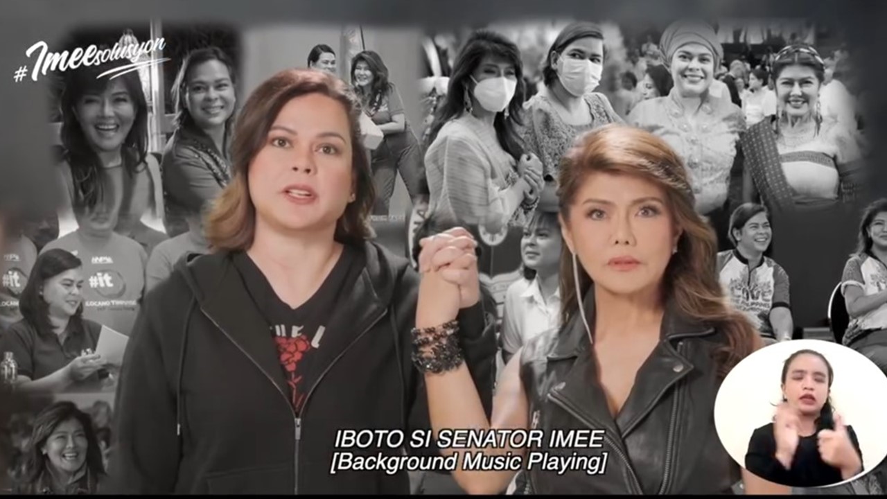 Pag-endorso ni VP Sara Duterte kay Sen. Imee Marcos, hindi reward sa isinagawang mga pagdinig ...