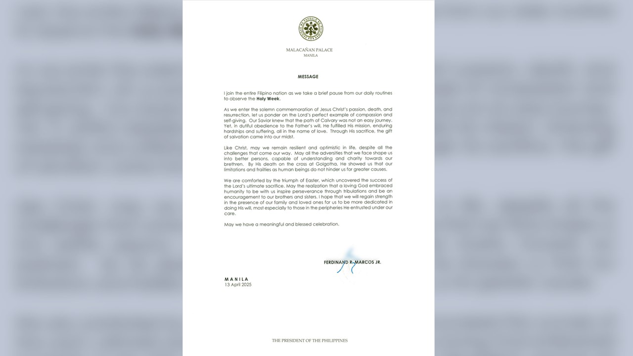 Pagiging matatag at positibo sa gitna ng mga hamon sa buhay, mensahe ni ...