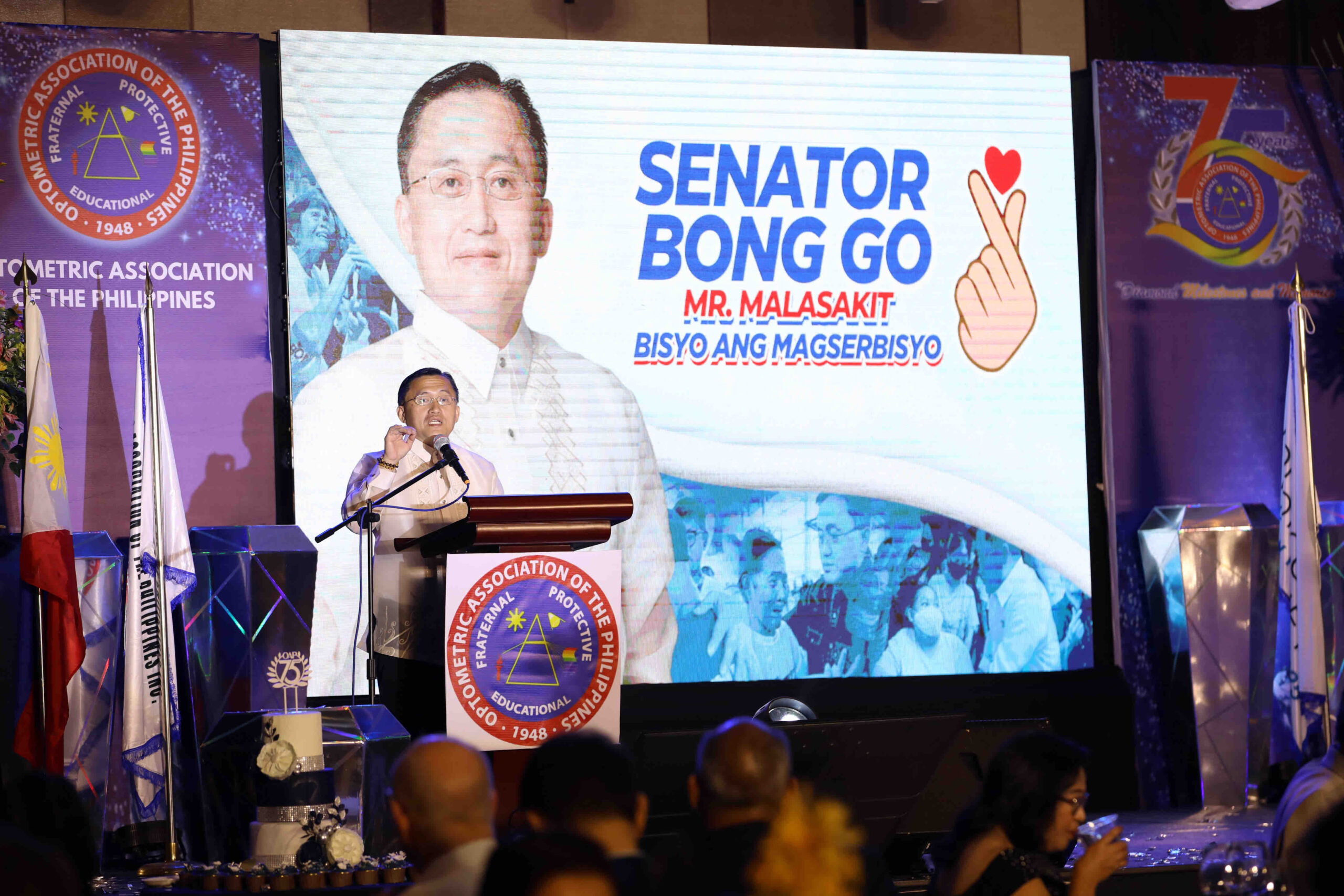 Bong Go champions eye health and access to vision care for Filipino ...