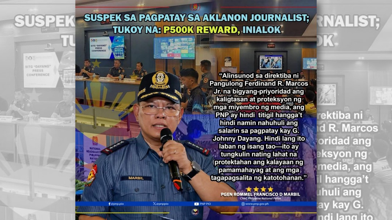 P500-K, pabuya sa makapagtuturo sa suspek sa pagpatay sa mamamahayag na si Johnny Dayang - RMN ...