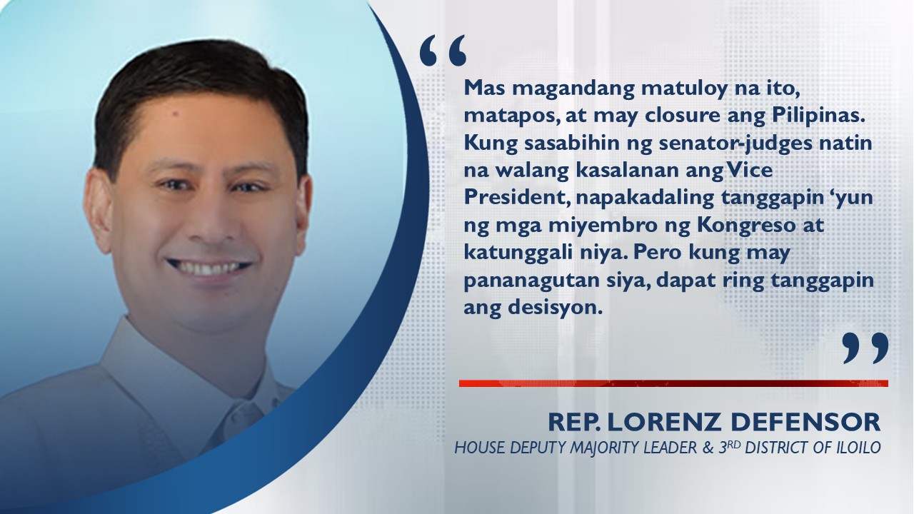 Isang house prosecutor, itinangging bloodbath ang magaganap na ...