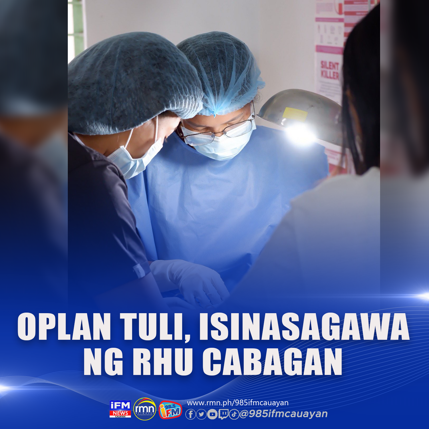 OPLAN TULI, ISINASAGAWA NG RHU CABAGAN - RMN Networks