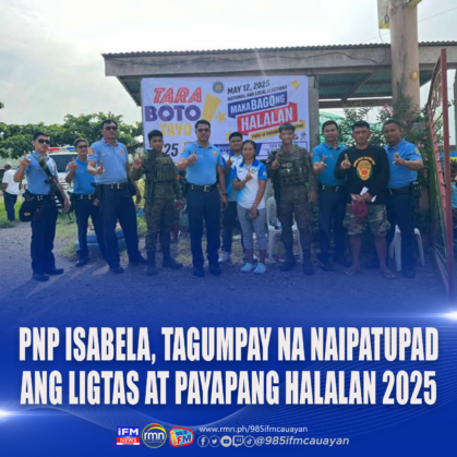 PNP ISABELA, TAGUMPAY NA NAIPATUPAD ANG LIGTAS AT PAYAPANG HALALAN 2025 - RMN Networks