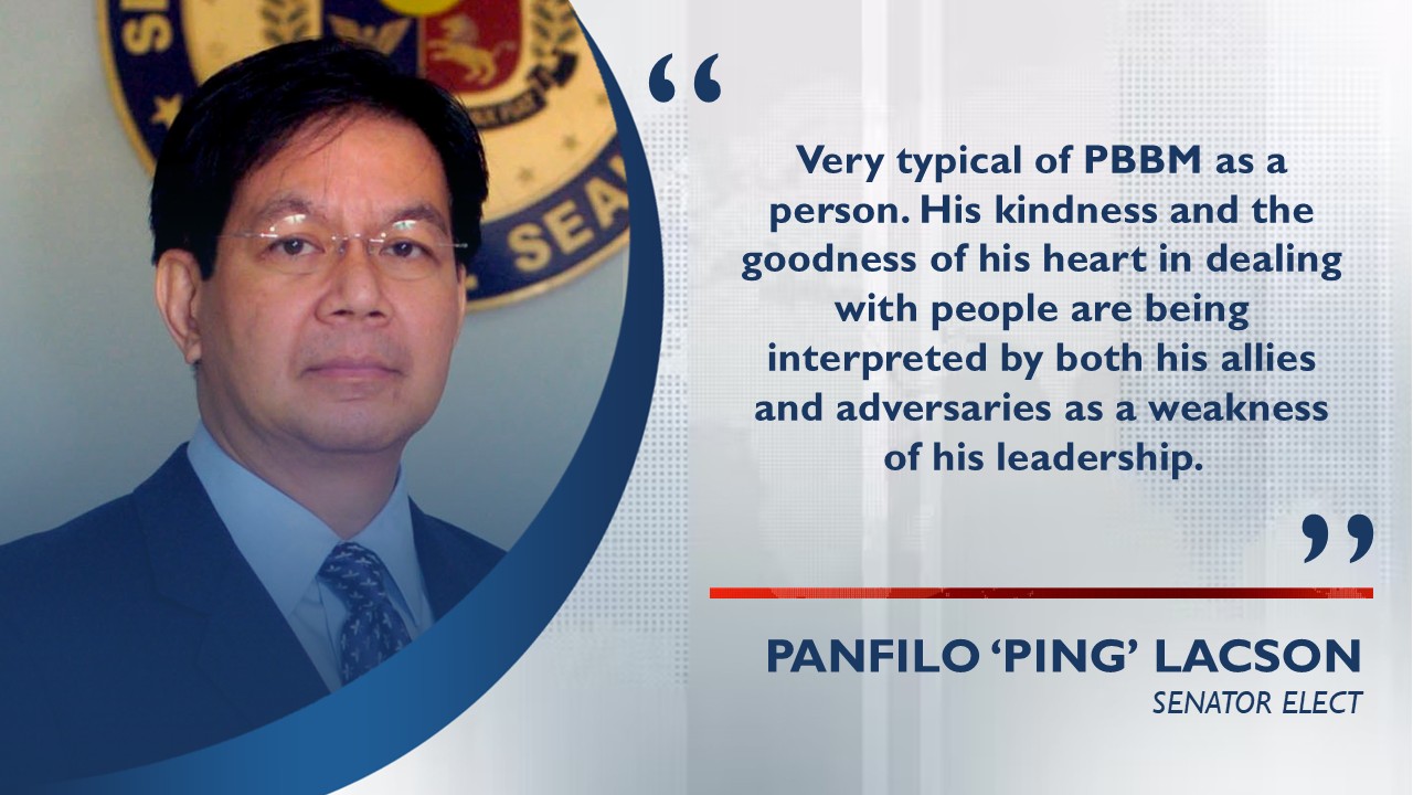 Pagiging bukas ni PBBM na makipagkasundo sa mga Duterte, posibleng ma ...