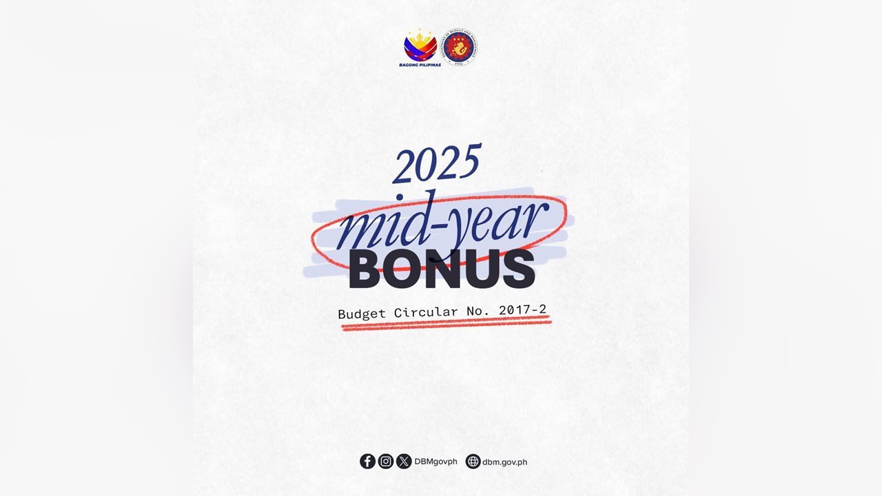 Qualified government employees, makatatanggap ng mid year bonus simula ...