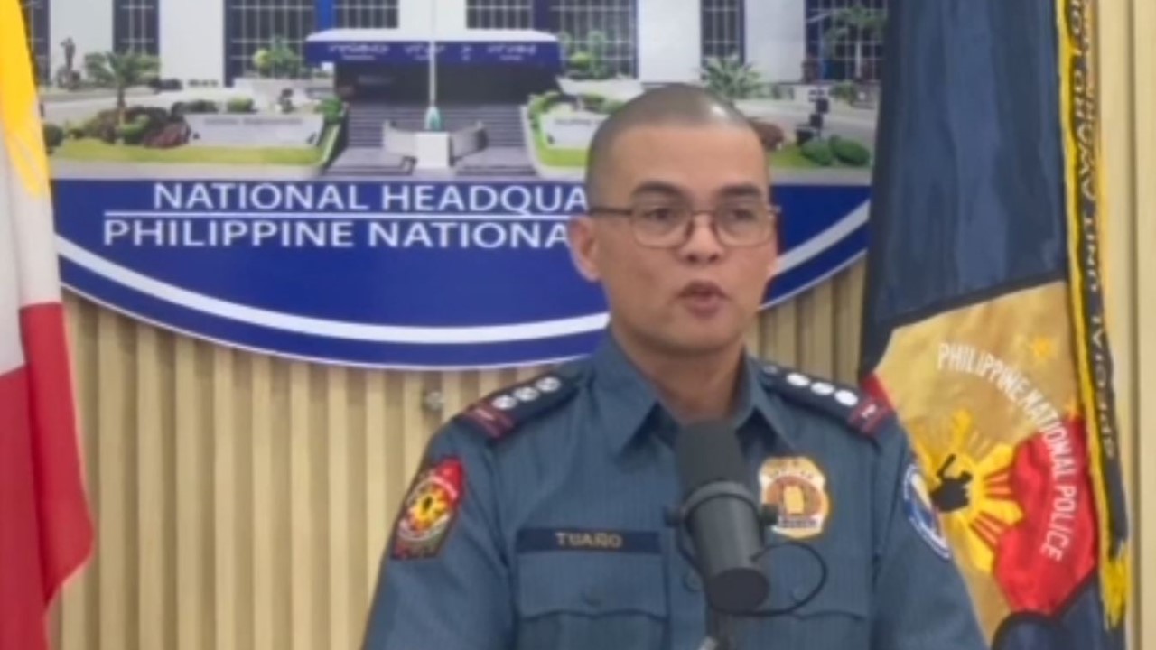 Vlogger na nagpakalat ng fake news hinggil sa umano'y raid ng PNP sa bahay ni FPRRD sa Davao ...