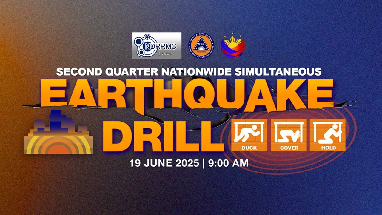 Second Quarter Nationwide Simultaneous Earthquake Drill, isasagawa ...