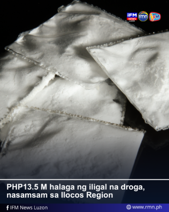 13.5-M HALAGA NG ILIGAL NA DROGA, NASAMSAM SA ILOCOS REGION - RMN Networks