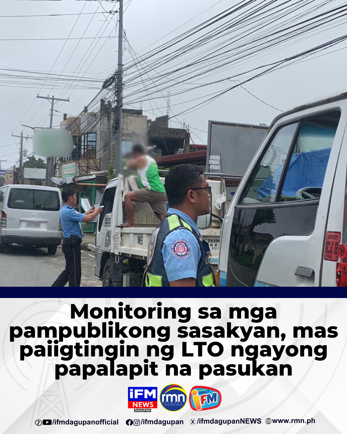MONITORING SA MGA PAMPUBLIKONG SASAKYAN, MAS PAIIGTINGIN NG LTO NGAYONG PAPALAPIT NA PASUKAN ...