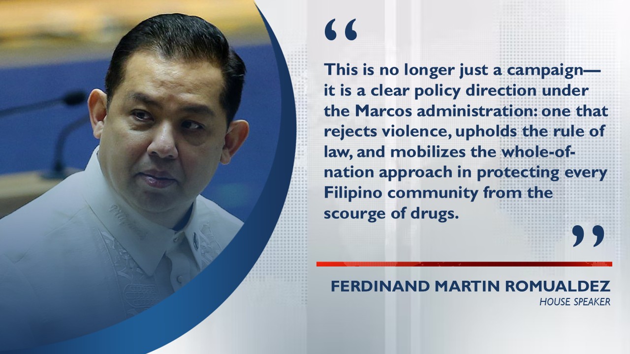 Estratehiya ni PBBM sa paglaban sa ilegal na droga, pinuri ng liderato ...