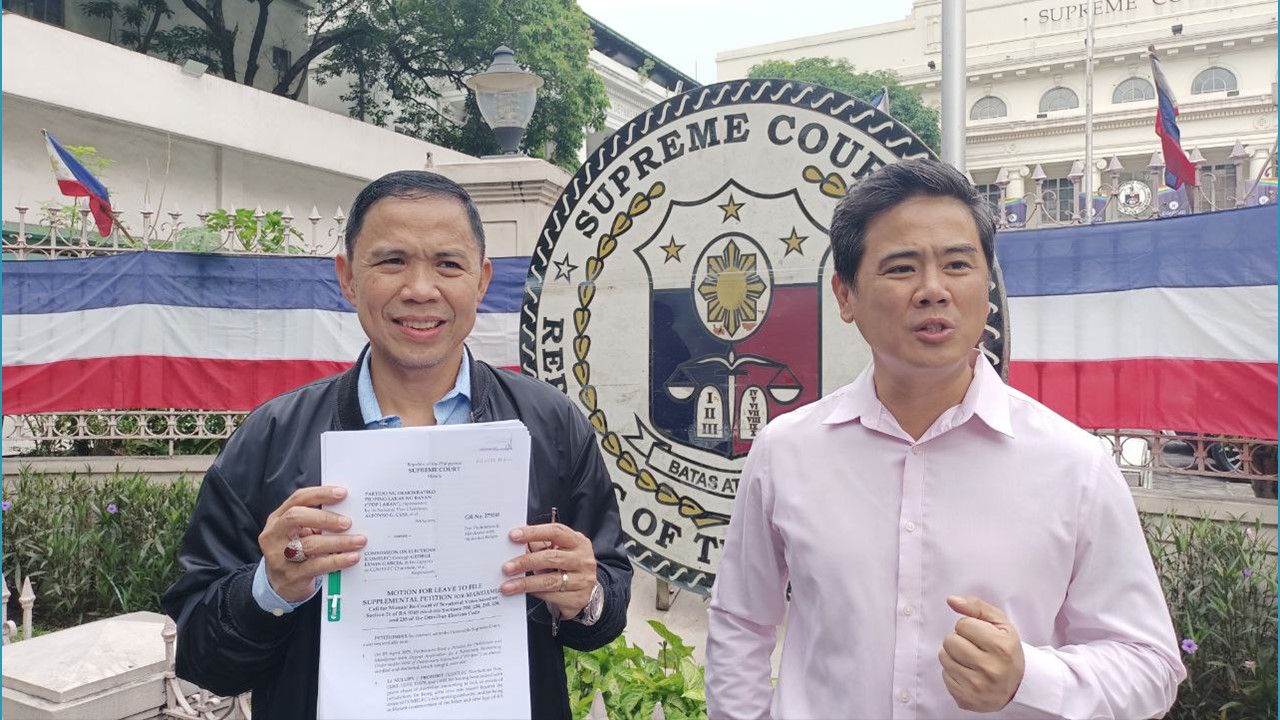 Petisyon na nag-aatas sa Comelec na magsagawa ng mano-manong bilangan sa mga boto sa ...