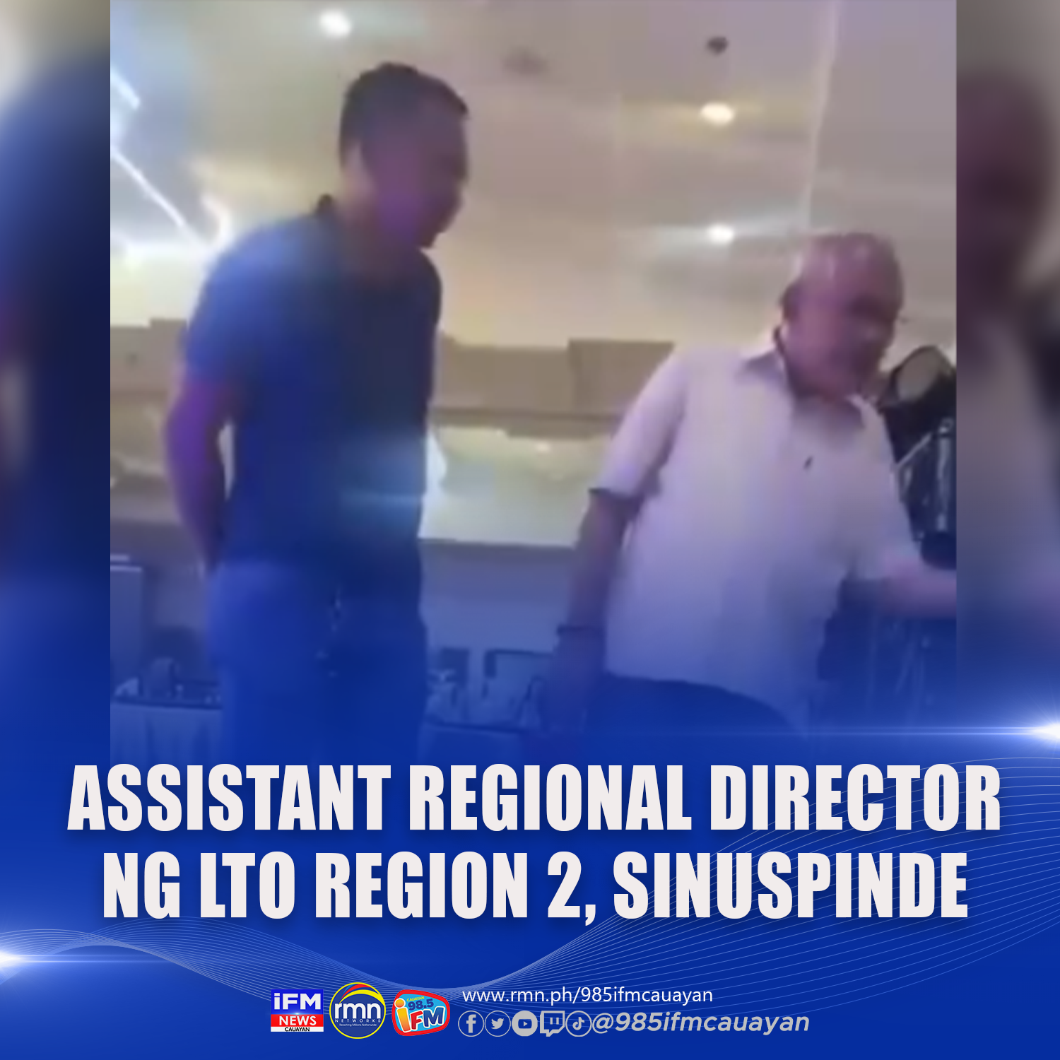ASSISTANT REGIONAL DIRECTOR NG LTO REGION 2, SINUSPINDE - RMN Networks